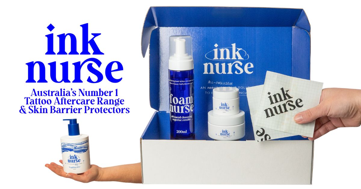 Australia’s #1 Tattoo Aftercare | Ink Nurse™ Now In Chemist Warehouse